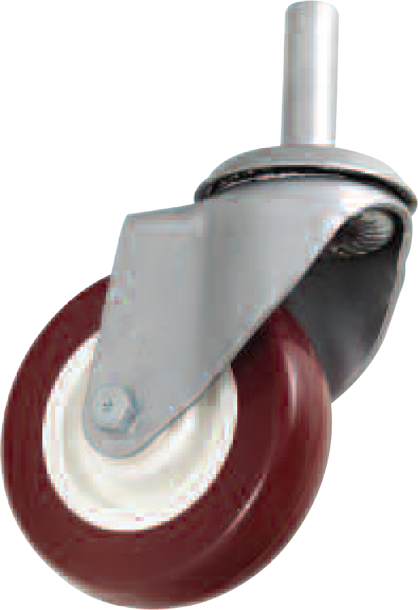 Medium Duty Round Stem Caster | Payson Casters